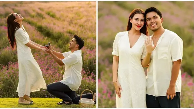 9 Momen Aaliyah Massaid Dilamar Thariq Halilintar, Pilih Tanggal Cantik - Hot Liputan6.com