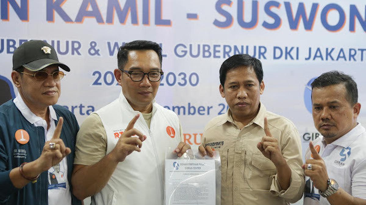 Gibran Center Deklarasi Dukung Ridwan Kamil-Suswono di Pilkada Jakarta 2024 - Pemilu Liputan6.com