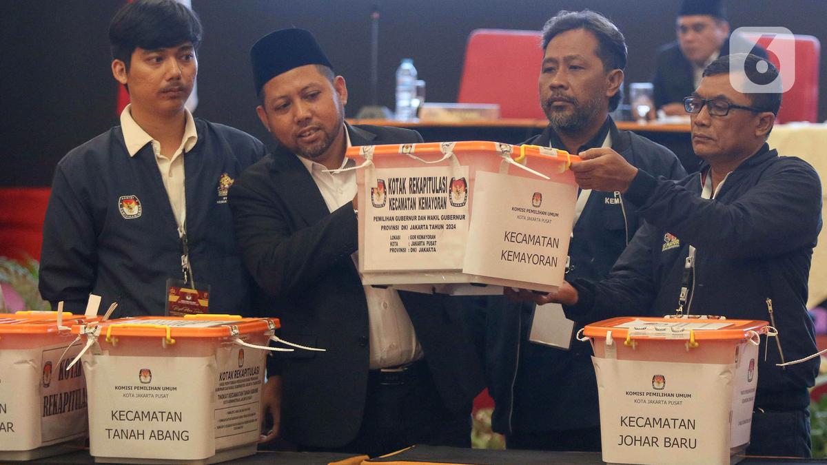 KPU Jakarta Pusat Gelar Pleno Terbuka Hasil Penghitungan Suara ...