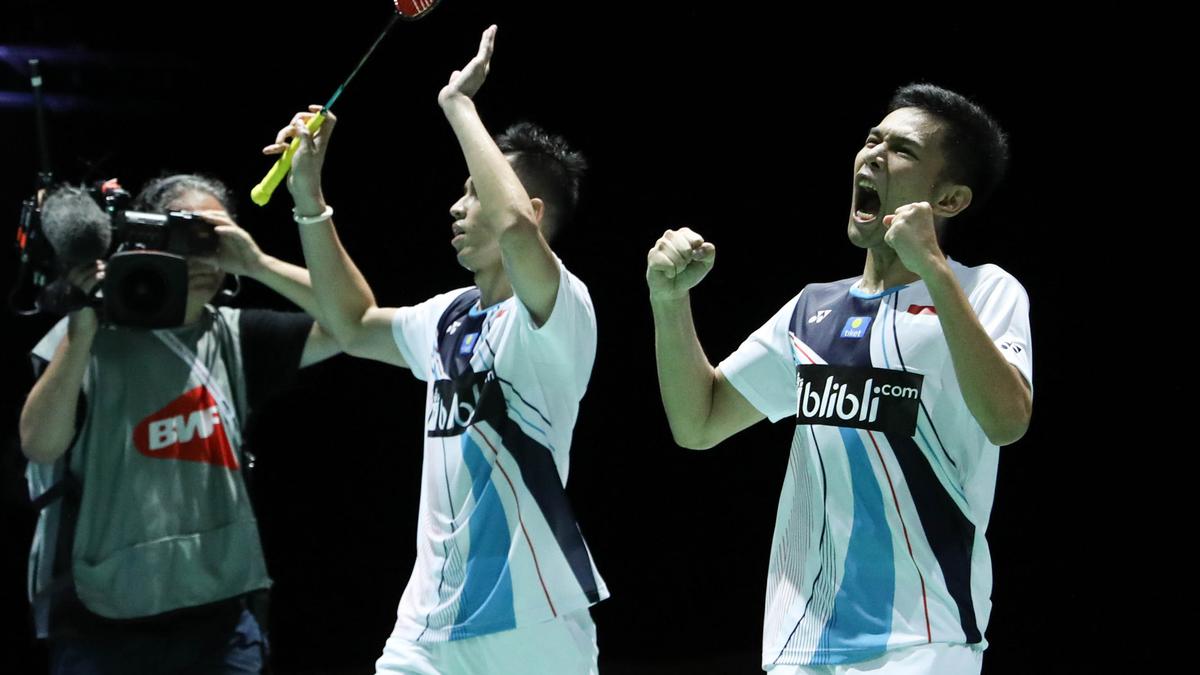 Fajar / Rian Tantang Ahsan / Hendra di Semifinal Kejuaraan Dunia ...