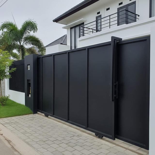 10 Model Pagar Besi Minimalis Jaga Privasi, Desain Modern untuk ...
