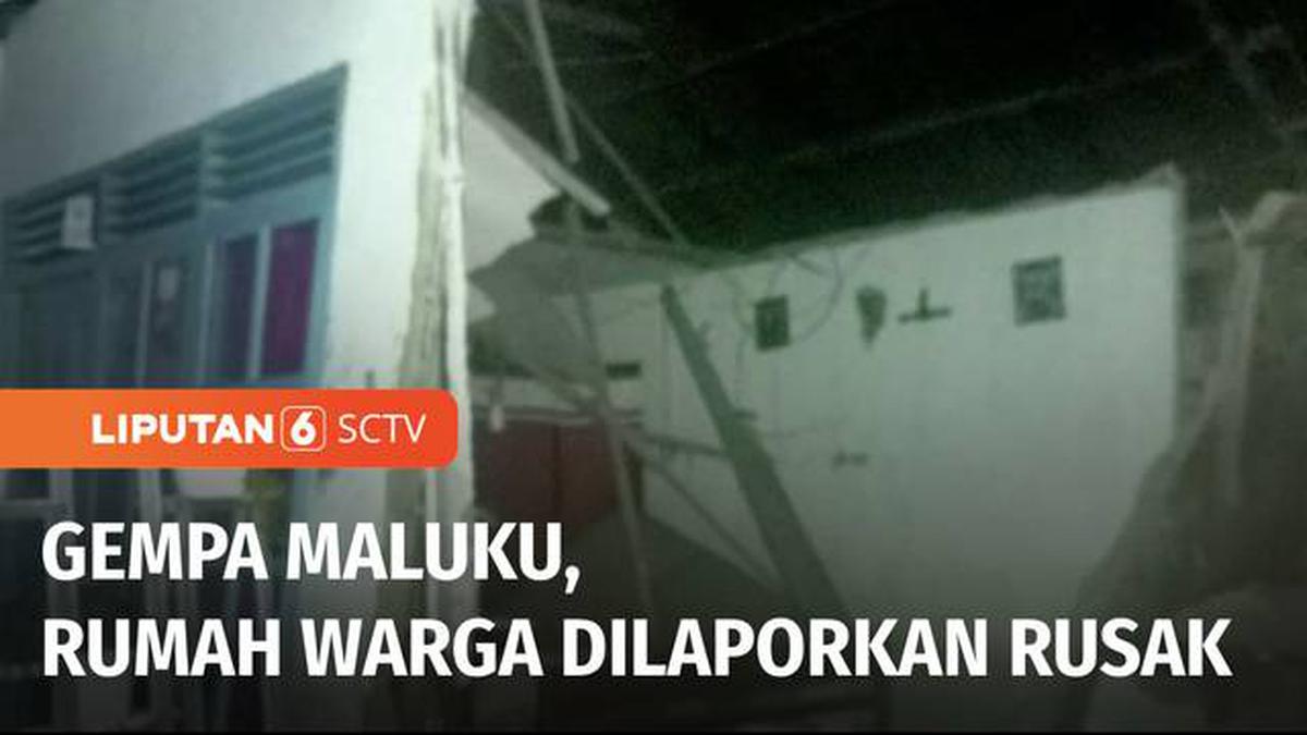 VIDEO: Gempa Maluku Buat Warga Berhamburan Evakuasi Diri - TV Liputan6.com