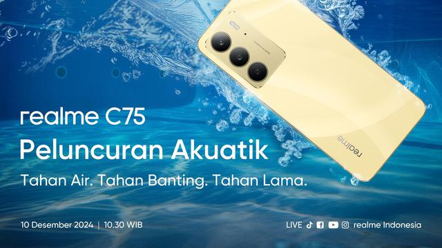 Realme C75, HP Harga Rp2 Jutaan yang Paling Tangguh dengan Baterai ...