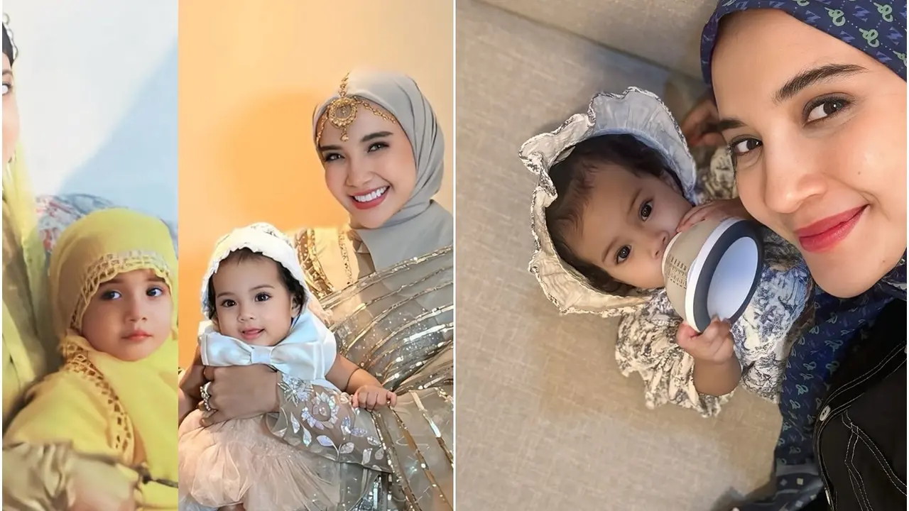 8 Potret Mengemaskan Humaira Anak Angkat Zaskia Sungkar, Mirip Ukkasya ...
