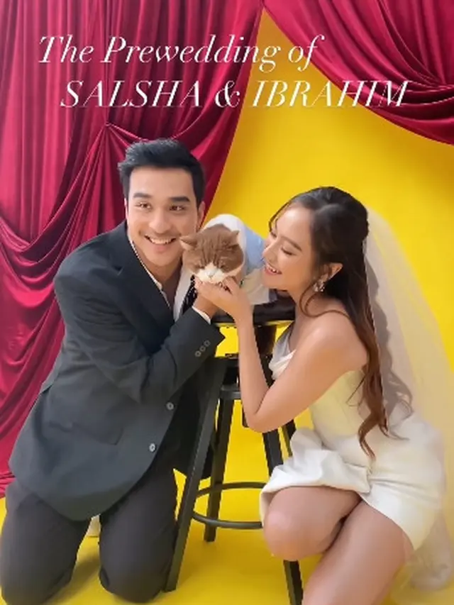 Sah Nikah, Ini 7 Potret Prewedding Salshabilla Adriani dan Ibrahim Risyad - Hot Liputan6.com