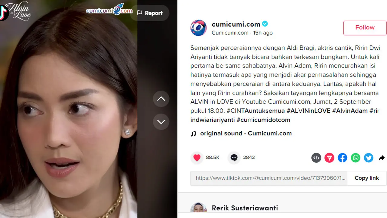 Sebelum Cerai, Ririn Dwi Ariyanti Tak Komunikasi dengan Aldi Bragi ...
