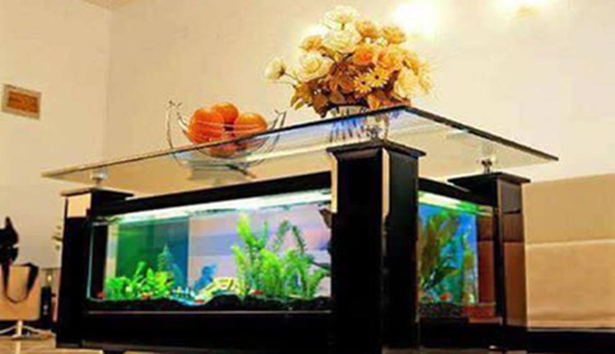 Meja Akuarium Unik Bernilai Artistik Bikin Rumah Makin Menarik - Photo ...