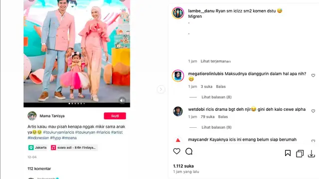 Teuku Ryan Bantah Isu Akan Bercerai dengan Ria Ricis: Enggak Ada yang Mau Pisah - ShowBiz ...