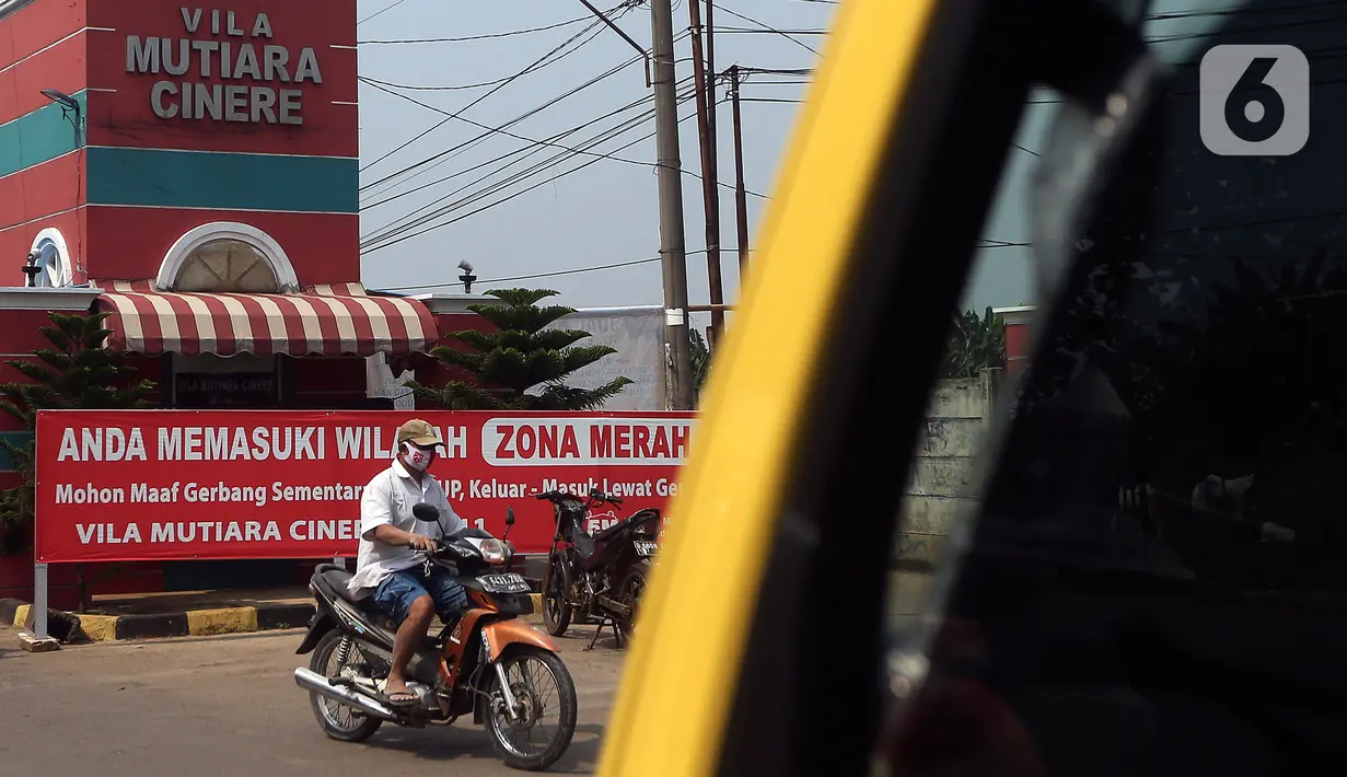 FOTO: Zona Merah di Kawasan Perumahan - Foto Liputan6.com