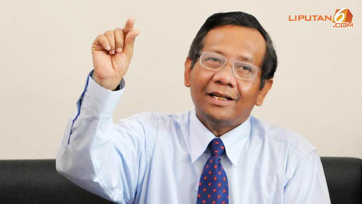 Mahfud MD: Akil Simpan Uang di Tembok Bekas Ruang Karaoke Saya - News Liputan6.com