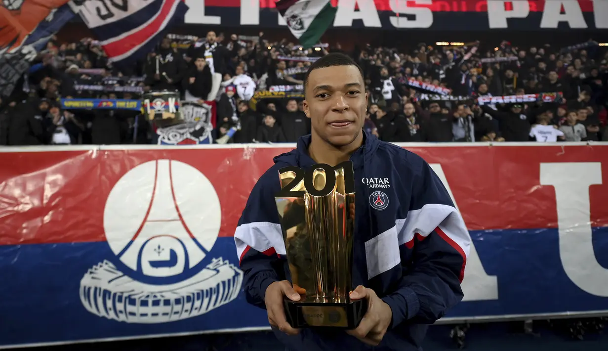 Resmi, Kylian Mbappe Jadi Top Skor Sepanjang Masa PSG - Foto Liputan6.com