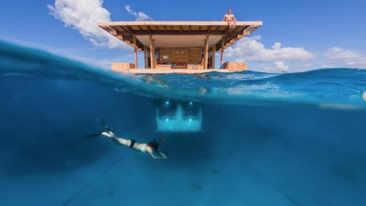 Indahnya Pemandangan Hotel Bawah Laut Di Afrika Photo Fimela Com