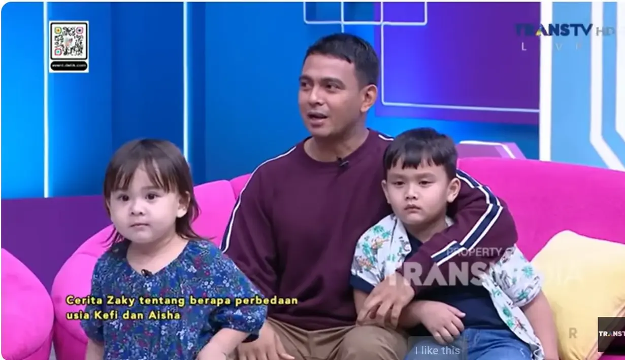 Jarang Tersorot, Berikut Potret Kebersamaan Zacky Zimah dan Anak-anaknya, Lucu dan Menggemaskan ...