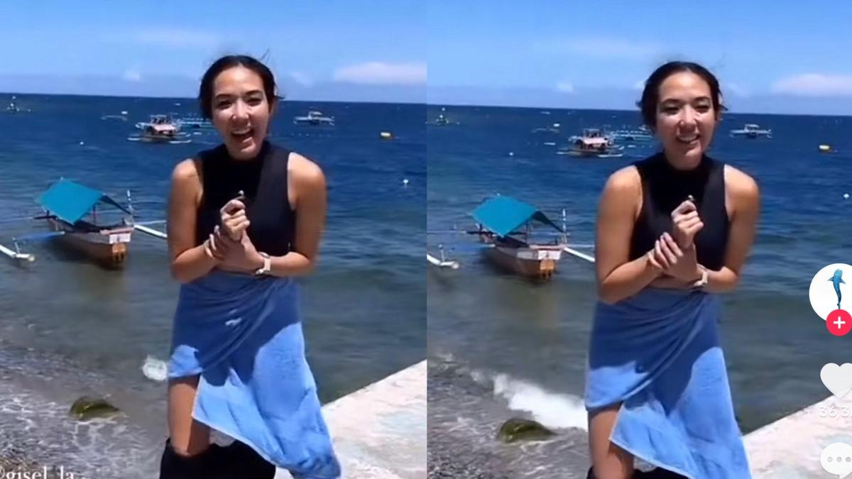 Celana Gisella Anastasia Melorot Saat Wawancara, Alami Wardrobe Malfunction? - Regional Liputan6.com