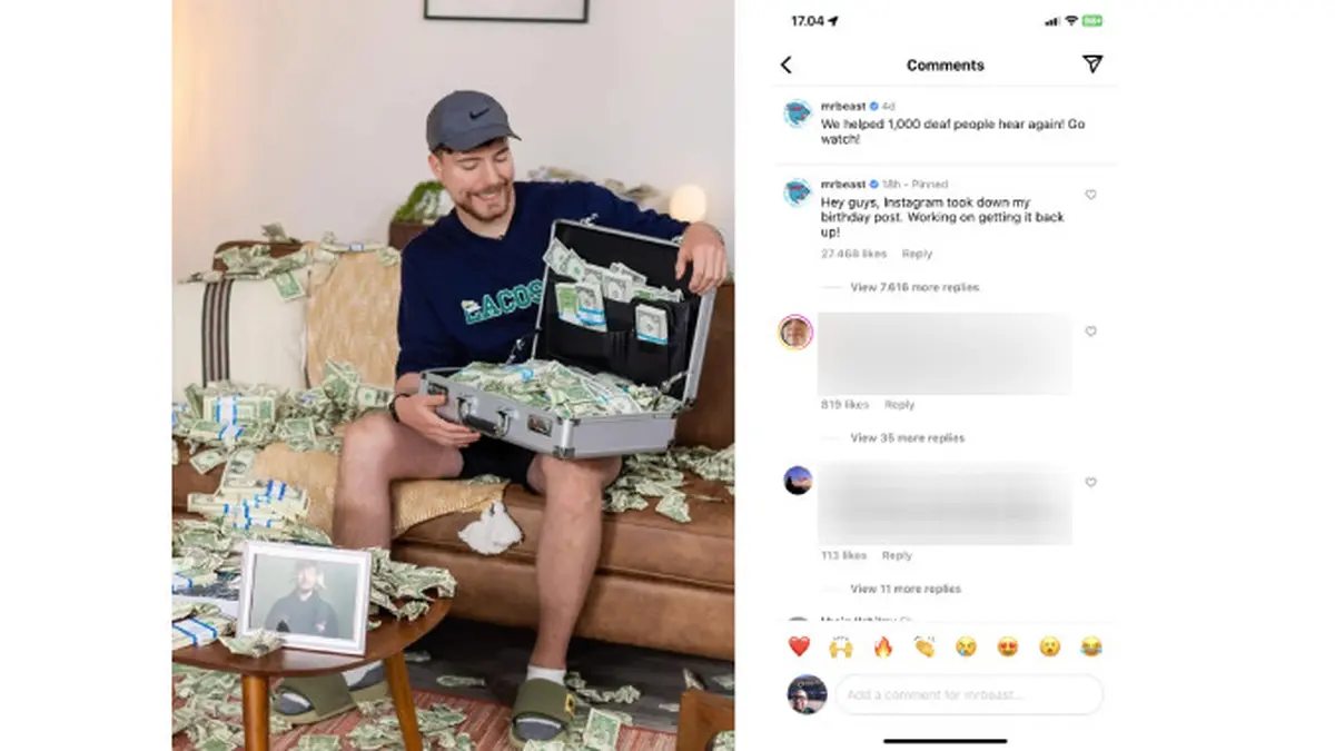 Berita akun Instagram MrBeast Hari Ini - Kabar Terbaru Terkini ...