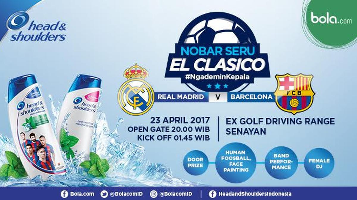 Mau Nikmati Sensasi Nobar El Clasico Terheboh di Jakarta? - Spanyol ...