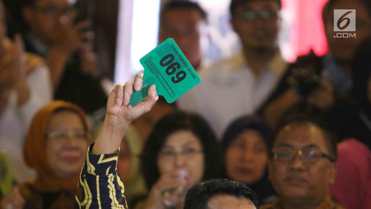 Ditaksir Cuma Raup Rp 77 Juta, Hasil Lelang Barang Pejabat Tembus Rp 240 Juta - Bisnis Liputan6.com