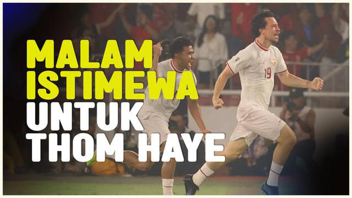 VIDEO: Thom Haye Ungkapkan Sangat Gembira, Usai Cetak Gol Debut dan ...