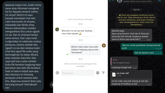 Waspada, Penipuan Baru Ancam Penjual E-commerce dengan Modus Kirim File PDF - Cek Fakta Liputan6.com