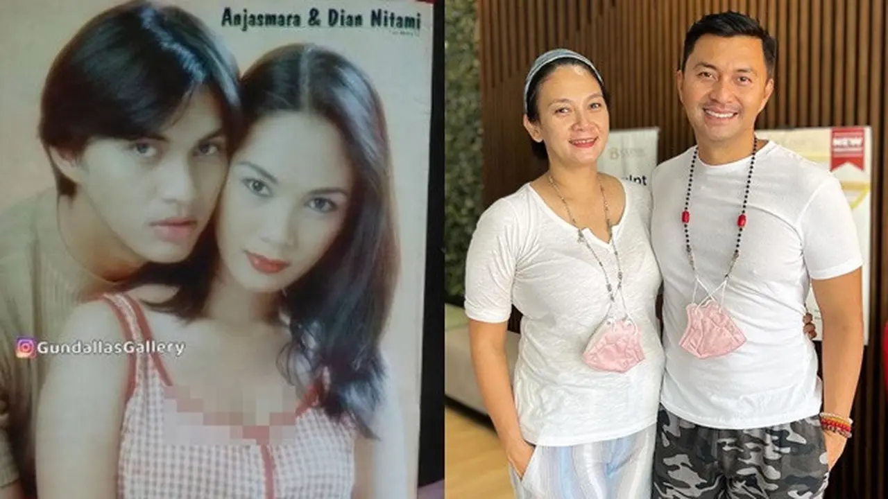 24 Tahun Menikah, Ini 6 Potret Anjasmara dan Dian Nitami saat Masih ...