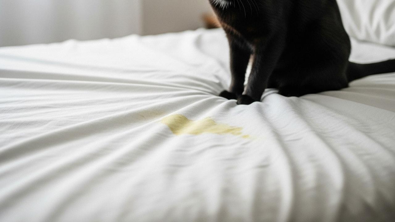 Cara Ampuh Hilangkan Bau Kencing Kucing di Kasur, Bebas Pesing