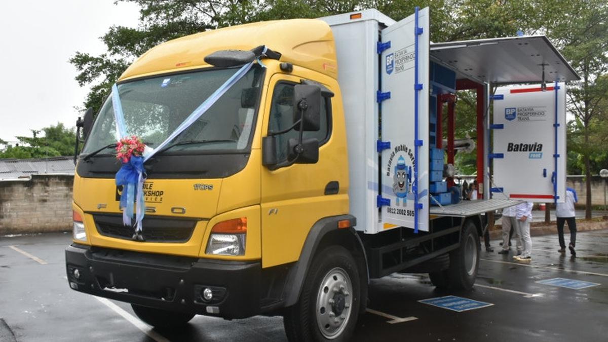 Mobile Workshop Service Permudah Pelanggan dalam Perawatan Mitsubishi Fuso