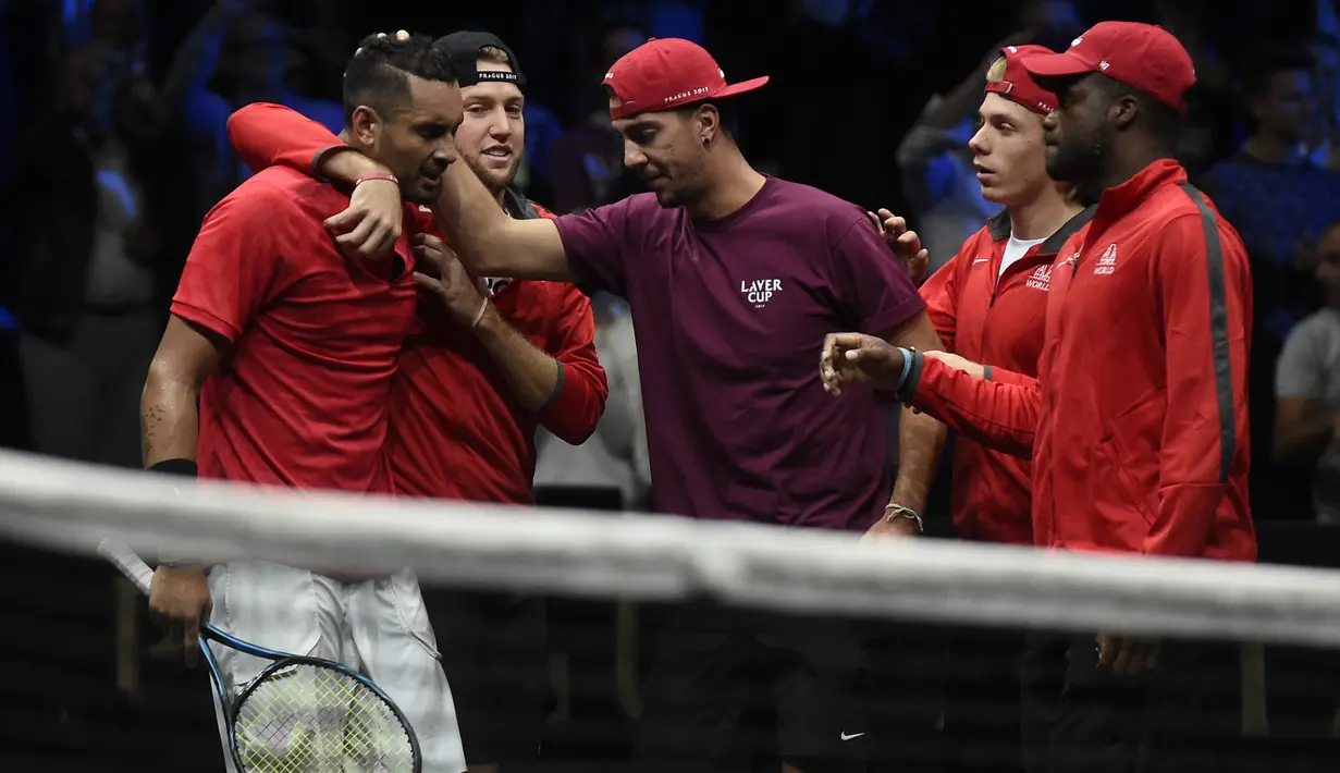 FOTO: Bermain Satu Tim, Nadal dan Federer Juara di Laver Cup - Ragam ...