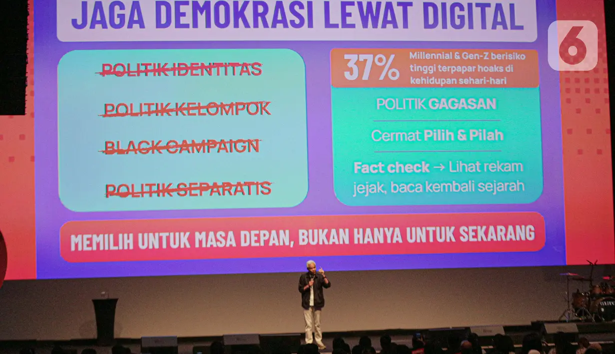 Ganjar Pranowo Jadi Keynote Speech di Teman Cerita Festival - Foto ...