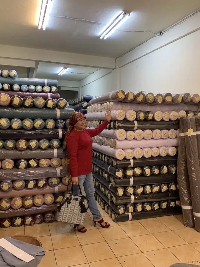 6 Potret Toko Milik H Faisal di Tanah Abang, Disebut Juragan Kain - Hot ...