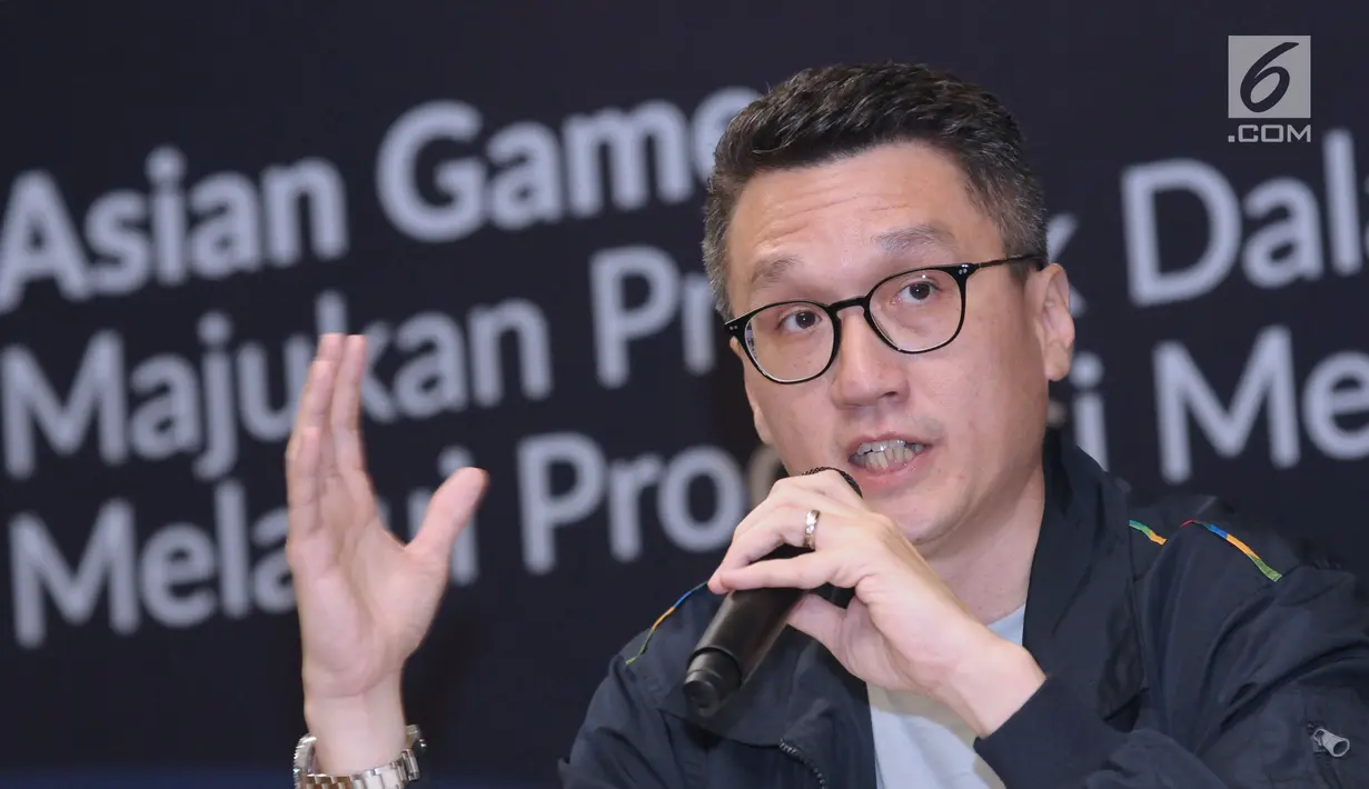 FOTO: Ketua Inasgoc Perkenalkan Produk UMKM Berlisensi Asian Games 2018 ...