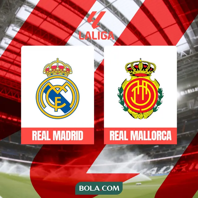 Link Live Streaming LaLiga Real Madrid vs Real Mallorca, Kamis 15 Mei ...