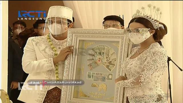 6 Potret Menarik Acara Akad Nikah Atta Halilintar dan Aurel Hermansyah ...
