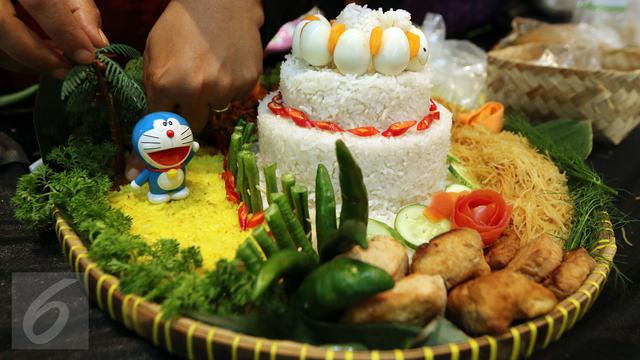 Tumpeng Cantik ala Juara Lomba? Begini Trik Menghiasnya Langkah demi ...