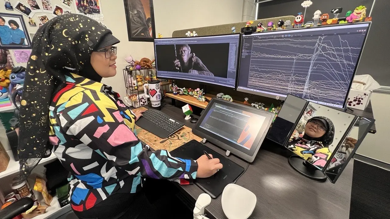 Cerita Sashya Subono, Animator Indonesia yang Ikut Tangani Film Kingdom ...