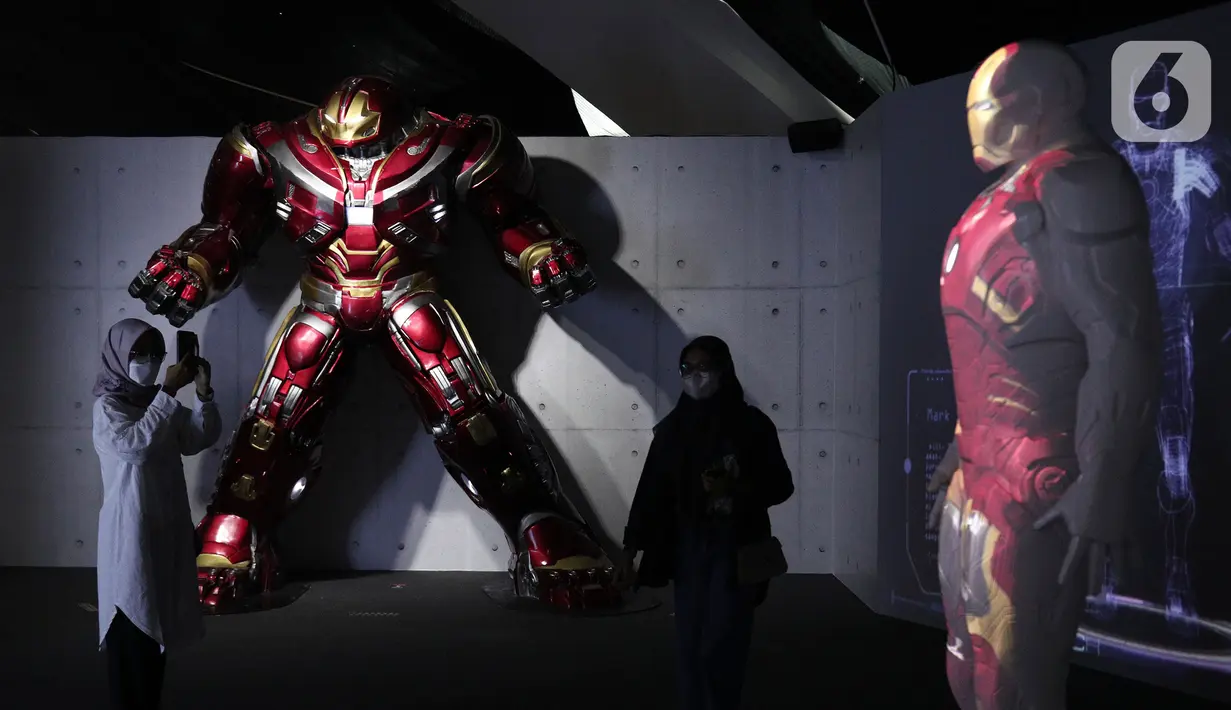 FOTO: Perdana, Koleksi Marvel Studios Dipamerkan di Indonesia - Foto ...
