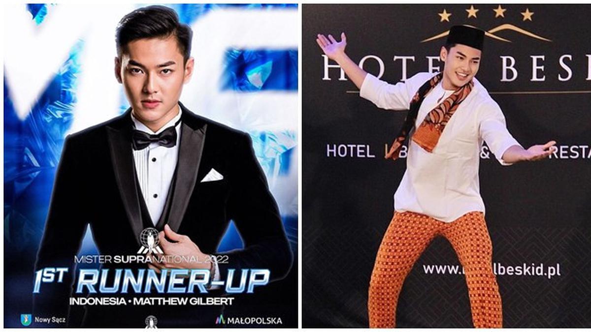 Raih 1st Runner-Up, Ini 10 Potret Matthew Gilbert di Ajang Mister ...