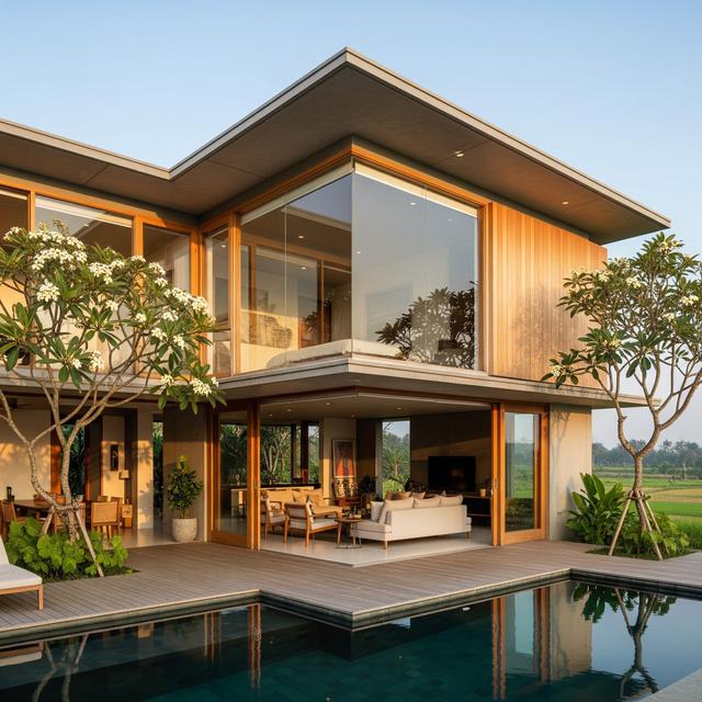 7 Gambar Rumah Minimalis Bentuk L Tampak Depan dengan Sentuhan Modern ...