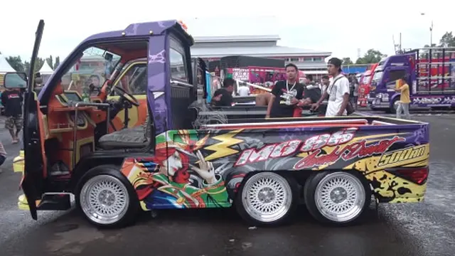 7 Potret Modifikasi Mobil Bak Terbuka Ini Bikin Curi Perhatian - Hot ...