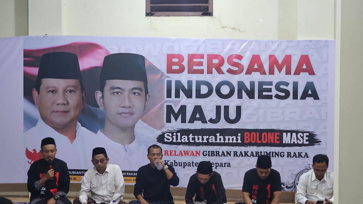 Relawan Bolone Mase Kabupaten Jepara Bertekad Memenangkan Prabowo ...