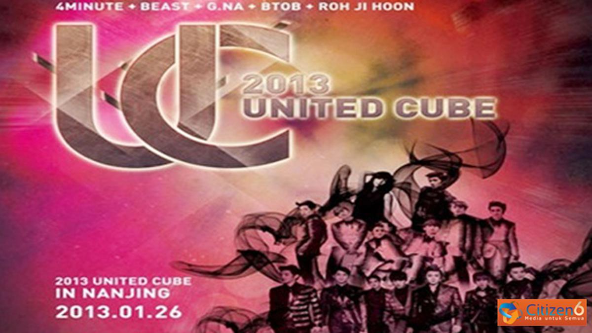 2013 United Cube Concert - Citizen6 Liputan6.com