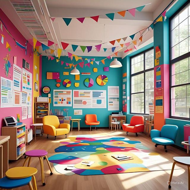 9 Kombinasi Warna Ruang Belajar, Membangkitkan Semangat dan Kreativitas