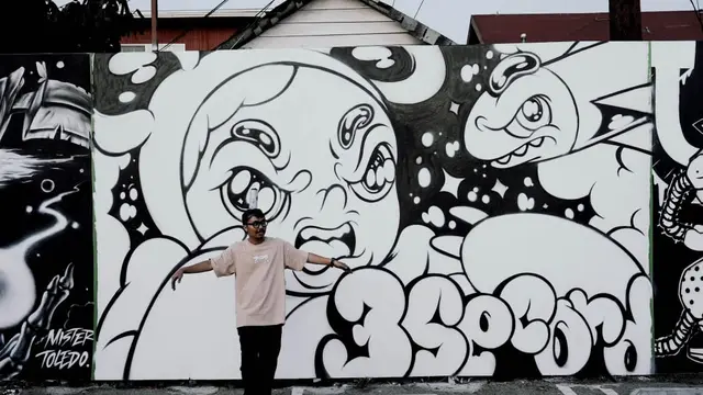 Seniman Mural Tanah Air Pamer Karya bareng 3Second di Amerika Serikat ...