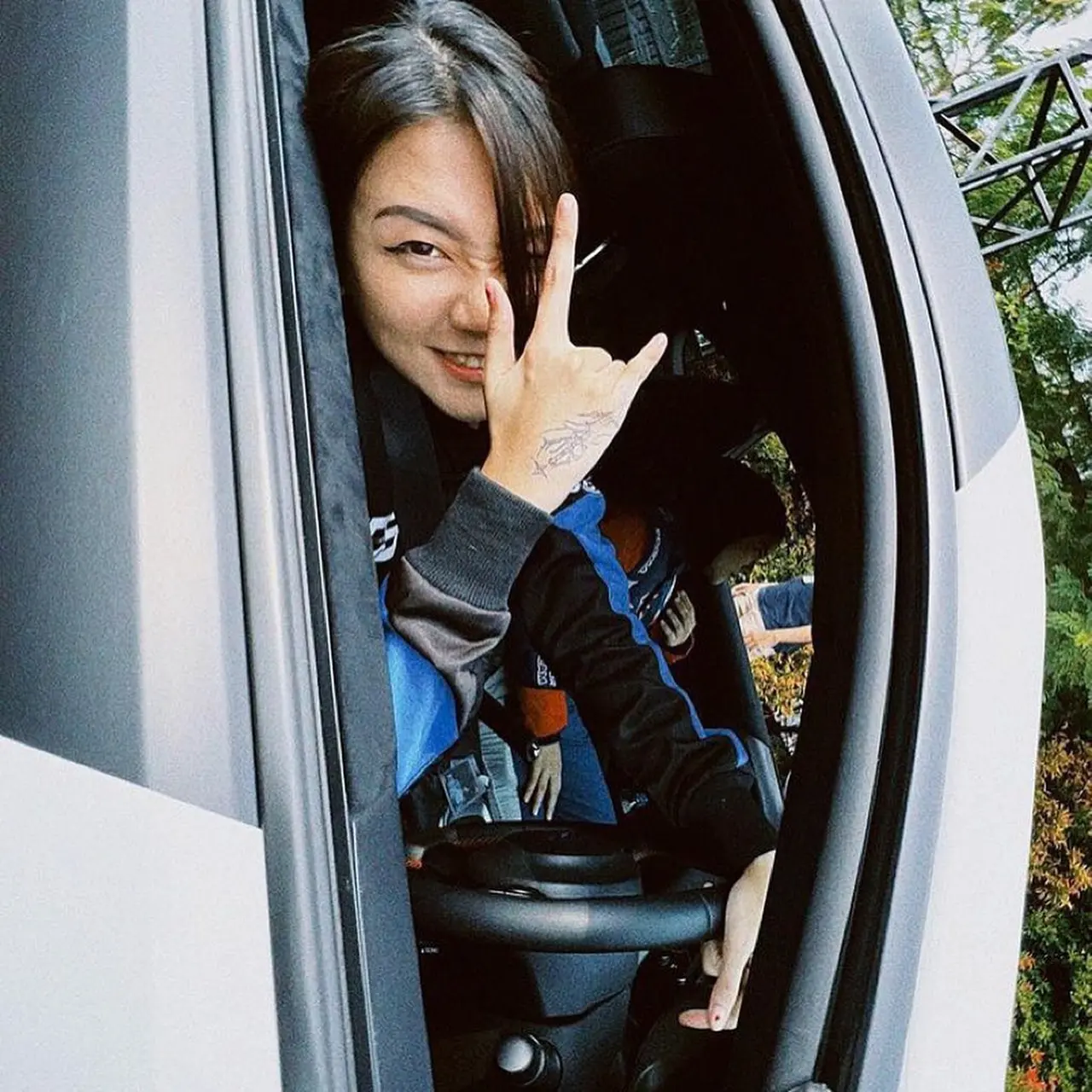 7 Potret Rachel Florencia Jadi Juara 1 Ajang Women's Drift Challenge ...