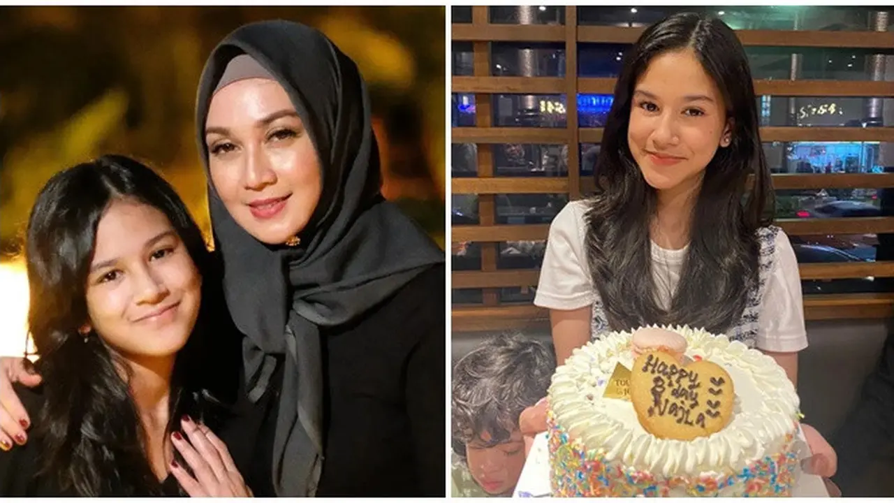 6 Potret Najla Gathan Anak Dina Lorenza Beranjak Remaja, Makin Mirip Ibunda - Hot Liputan6.com