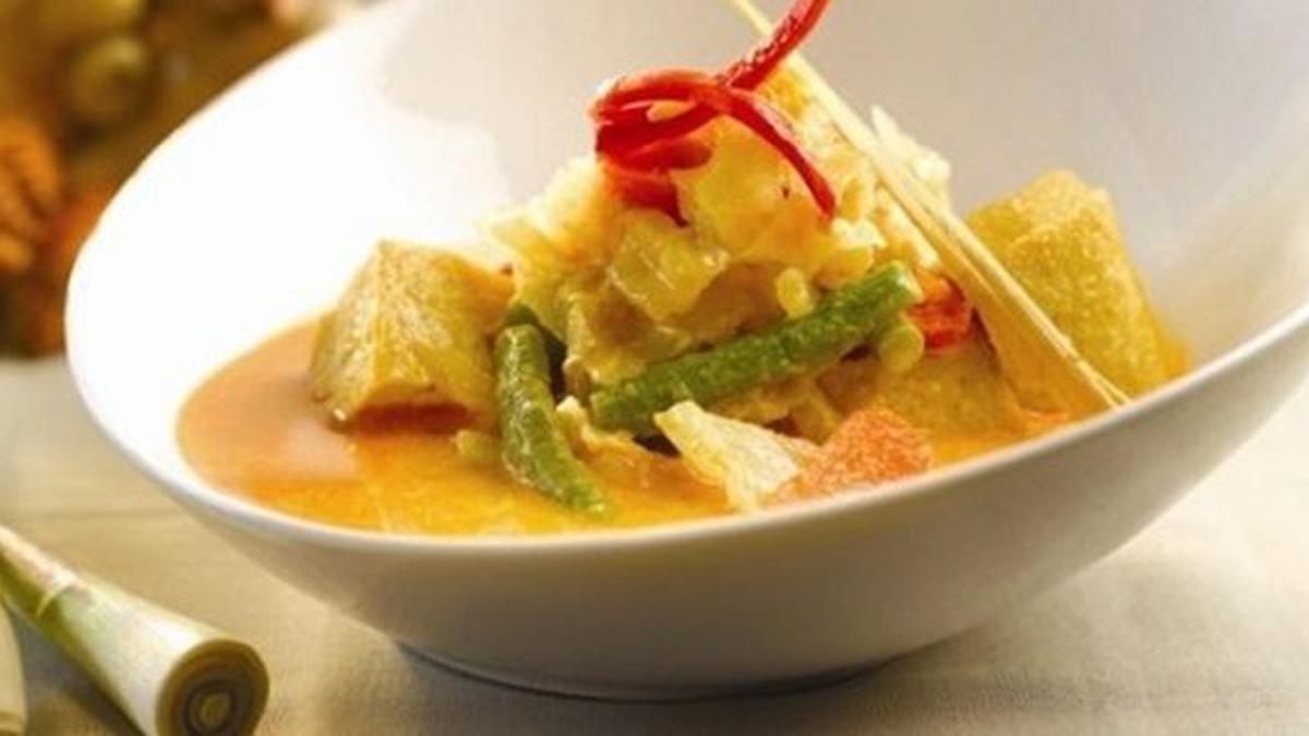 Resep Sayur Lodeh Tahu & Kacang Panjang Enaknya Kebangetan - Food ...