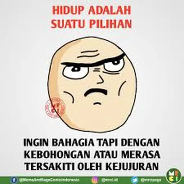 6 Meme Hidup Adalah Pilihan Ini Kocak, Sering Bingung ketika Harus ...