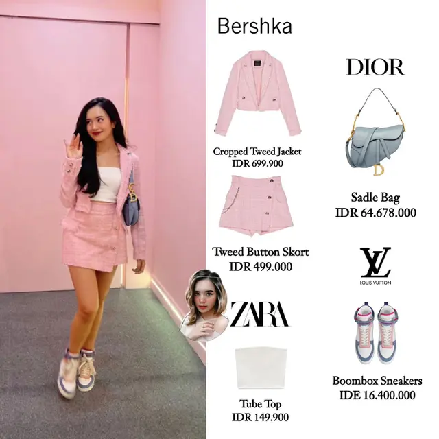 6 Taksiran Harga One Set Outfit Beby Tsabina, Penampilan di Pelantikan ...