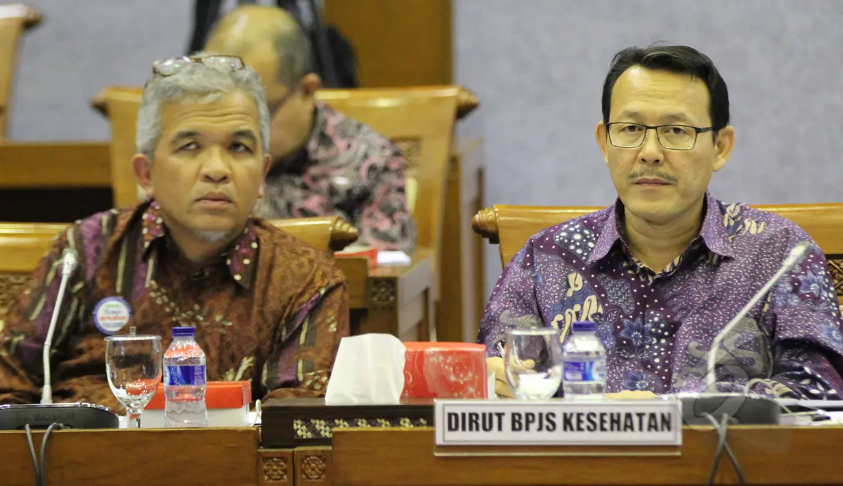 Dirut BPJS Kesehatan Konsultasi dengan Komisi IX DPR - Foto Liputan6.com