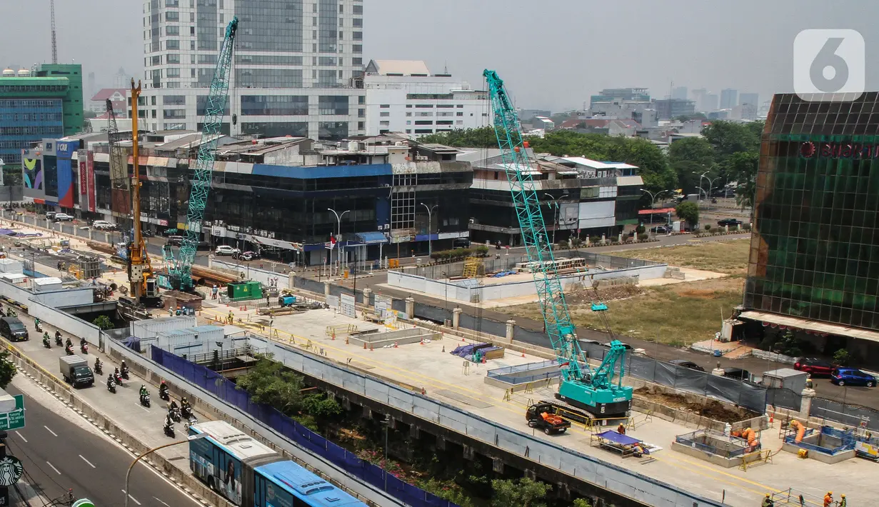 Progres Pembangunan MRT Jakarta Fase 2A Bundaran HI-Kota - Foto ...