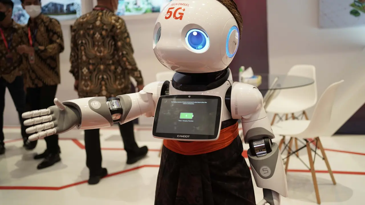 Teknologi 5G Smart Mining dan Robot AI Telkomsel Dipamerkan di Bali ...